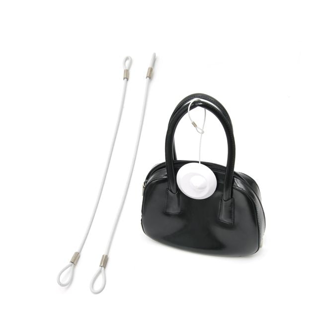 Security Lanyard Double Loop with Plastic Cover White – BullsEye Protection